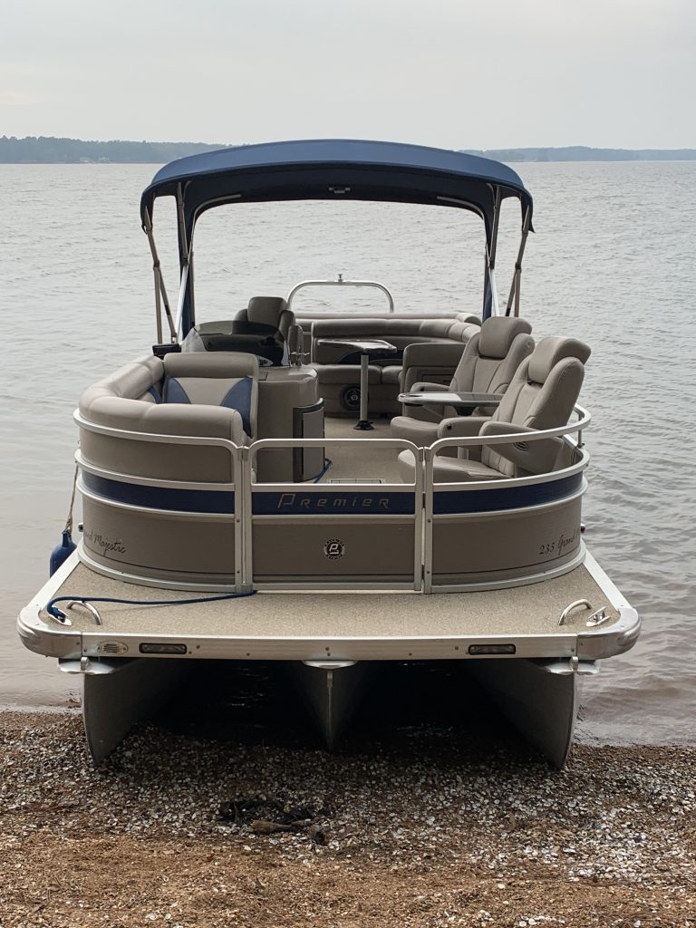 24-foot-premier-tritoon2 | Lake Murray Jet Ski Rentals